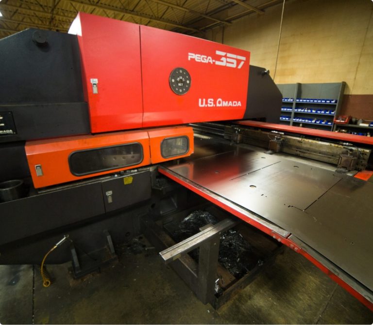 Turret Punching - ReFab Metal Fab